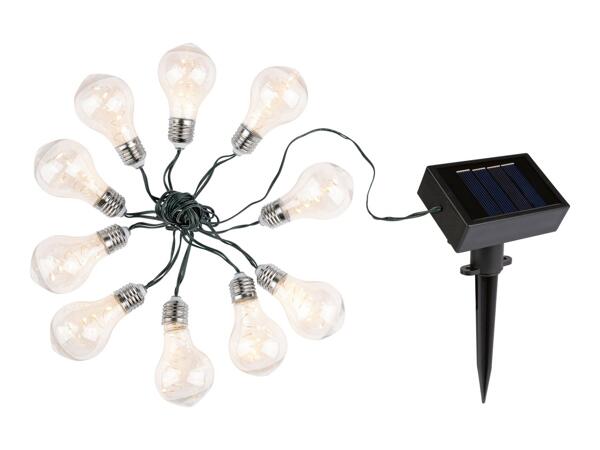 Livarno Home Solar Bulb String Lights - Lidl - Great Britain - Specials ...