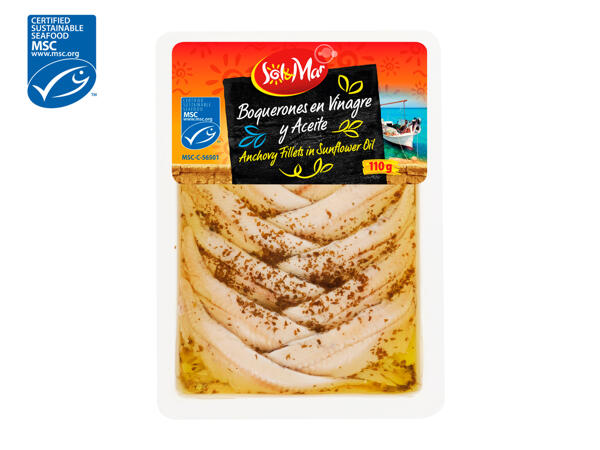 Sol & Mar Boquerones en Vinagre y Aceite - Lidl - Great Britain ...
