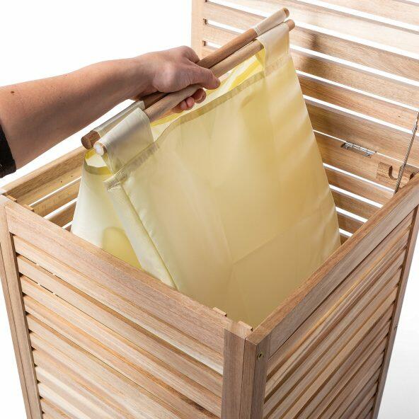 HOME CREATION(R) Houten wasmand - Aldi - België - Wekelijks ...