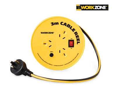3m Power Cable Reel - Aldi - Australia - Specials archive