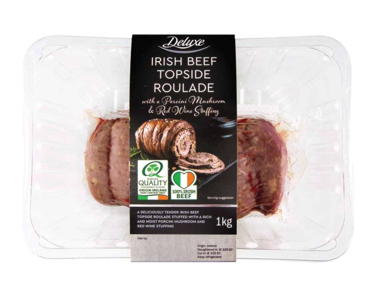 DELUXE Irish Beef Topside Roulade - Lidl - Ireland - Specials archive