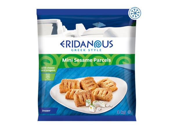 Eridanous Mini Sesame Parcels with Cheese & Oregano - Lidl - Great ...