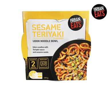 Urban Eats Sesame Teriyaki Noodle Bowl 240g - Aldi - Australia ...