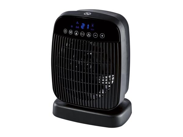 Silvercrest Fan Heater - Black - Lidl - Great Britain - Specials archive