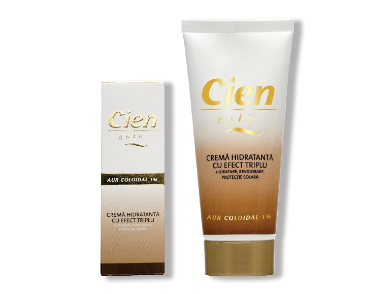 Cien Gold Cremă hidratantă efect triplu - Lidl - România - Promoții arhiva