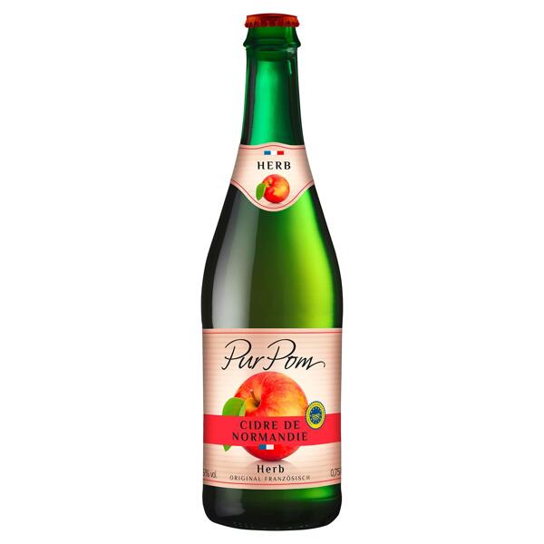 PUR POM Apfel-Cidre aus der Normandie 0,75 l - Aldi Süd - Deutschland ...