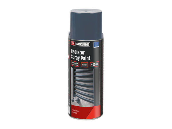Parkside Radiator Spray / Tile Paint - Lidl - Great Britain - Specials ...