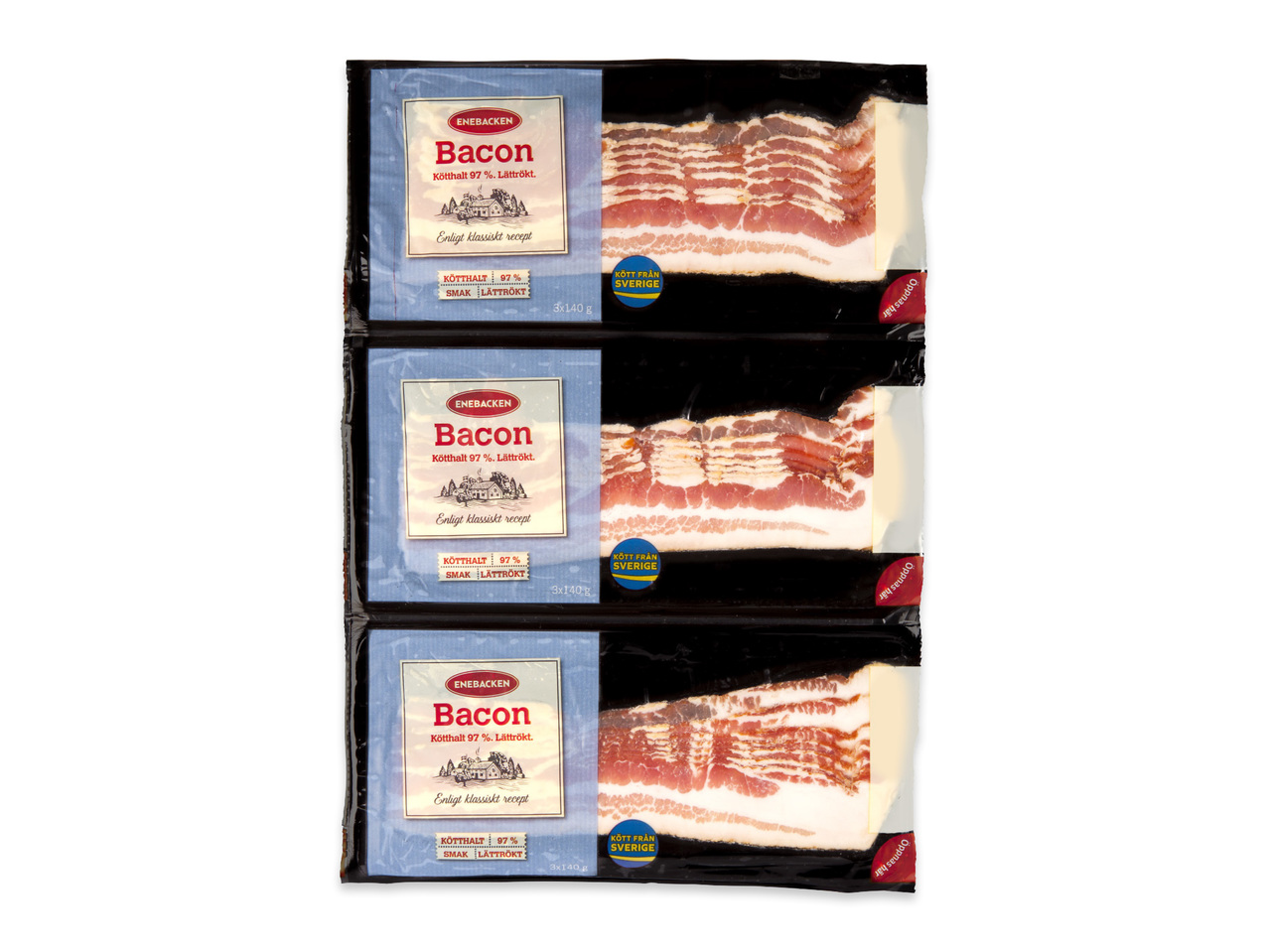 Bacon 3-pack - Lidl - Sverige - Specials archive
