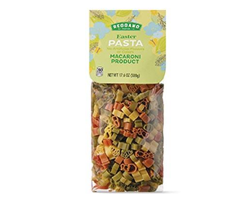 Reggano Easter Shaped Pasta - Aldi - US - Specials archive
