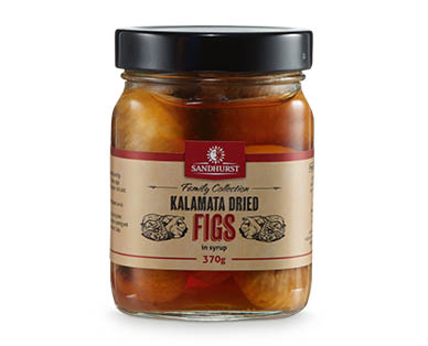 Sandhurst Kalamata Figs 360g/370g - Aldi - Australia - Specials archive