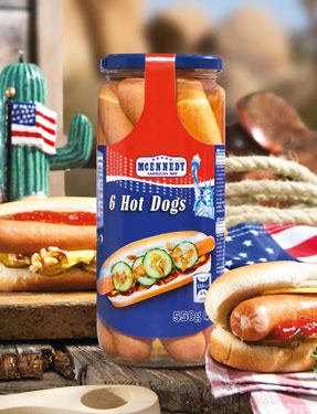 Saucisses fumées pour hot-dogs - Lidl - France - Archive des offres ...