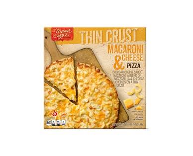 Mama Cozzi's Pizza Kitchen Mac & Cheese Thin Crust Pizza - Aldi - US ...