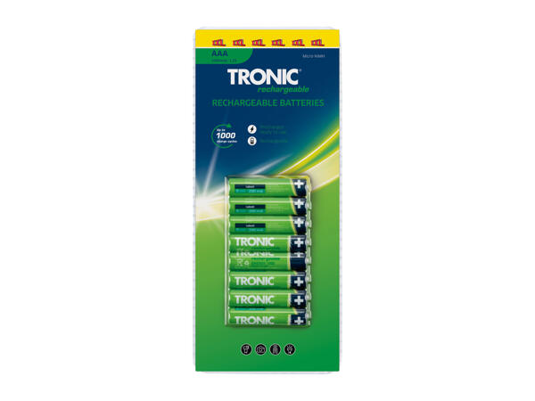 Tronic Rechargeable Batteries - Lidl - Great Britain - Specials archive