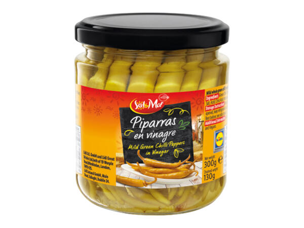 Sol & Mar Mild Green Chilli Peppers - Lidl - Great Britain - Specials ...