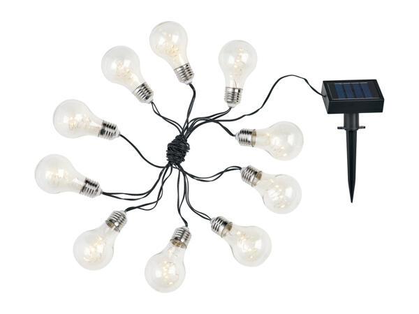 Livarno Home Solar Bulb String Lights - Lidl - Great Britain - Specials ...