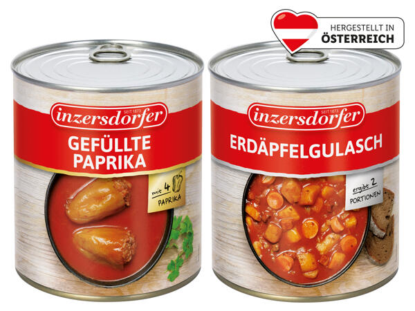Inzersdorfer Fertiggericht - Lidl - Österreich - Archiv Werbeangebote