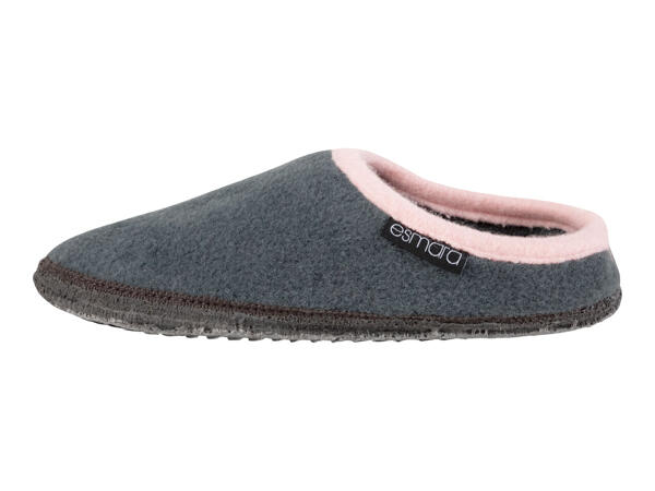 Esmara Ladies' Wool Slippers - Lidl - Great Britain - Specials archive