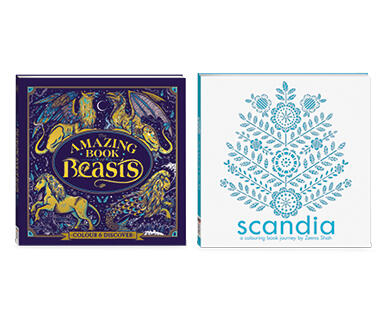 Adult Colouring Books - Aldi - Australia - Specials archive