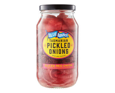 Blue Banner Sliced Red Onion 525g - Aldi - Australia - Specials archive