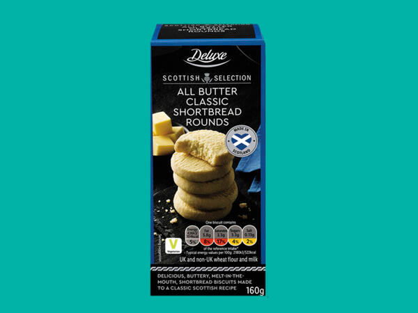 Deluxe Shortbread Rounds - Lidl - Great Britain - Specials archive