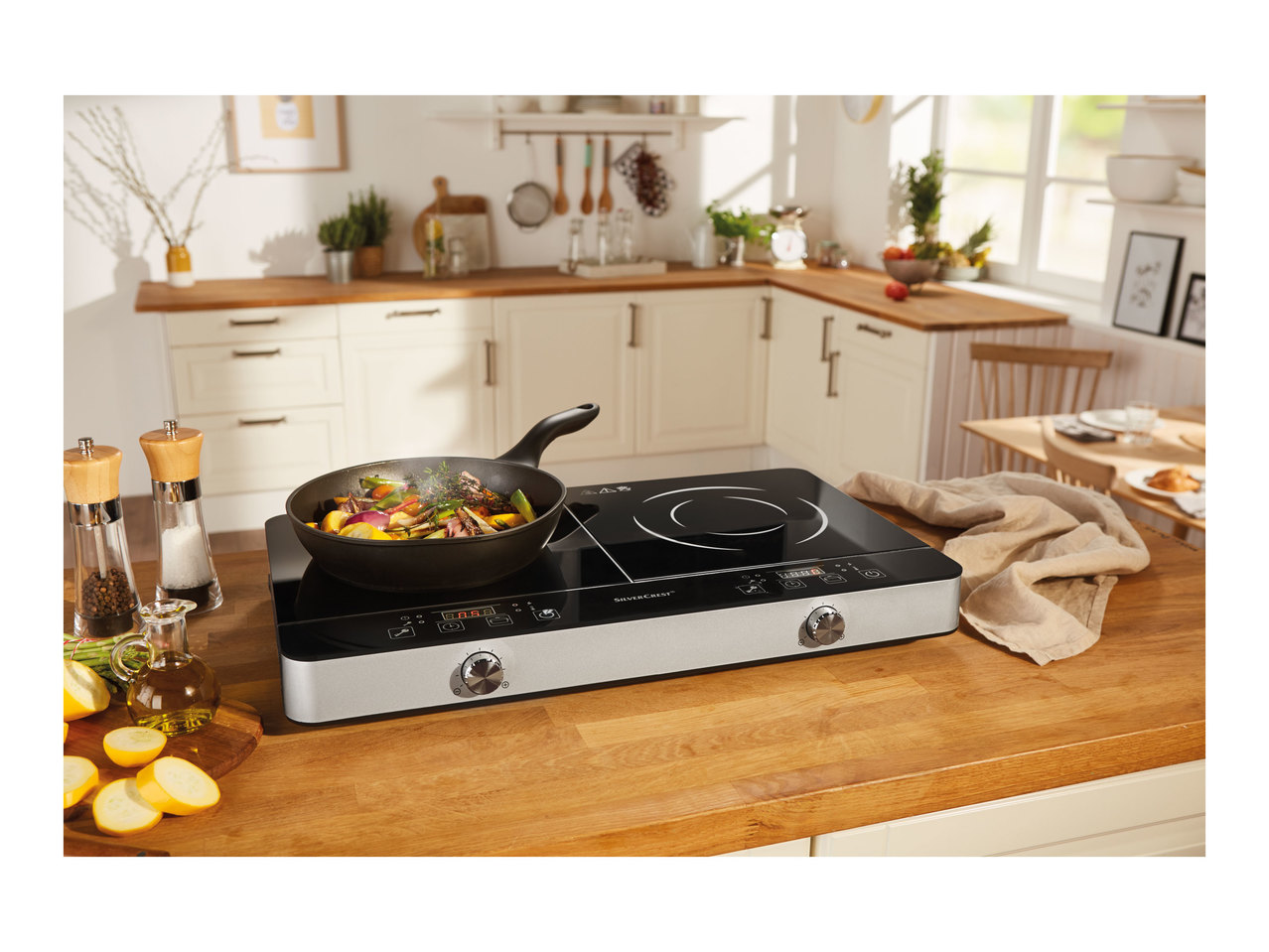 Silvercrest Double Induction Hob1 - Lidl - Great Britain - Specials archive