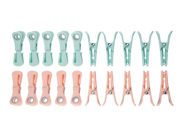 Multi-Purpose or Soft Grip Clothes Pegs - Lidl - Malta - Specials archive