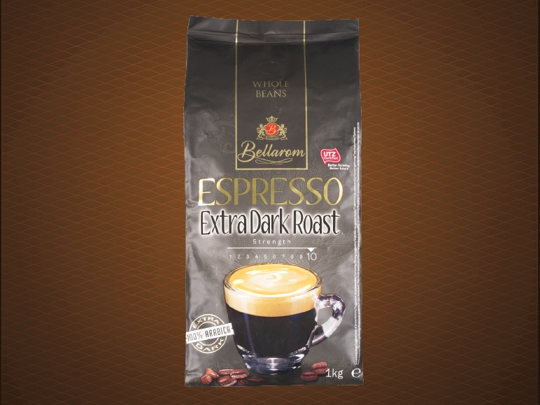 Cafea boabe Espresso Extra Dark - Lidl — România - Promoții arhiva