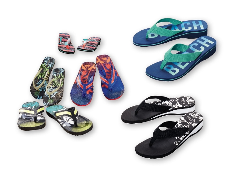 Crivit(R) Ladies' or Men's Flip Flops - Lidl - Ireland - Specials archive