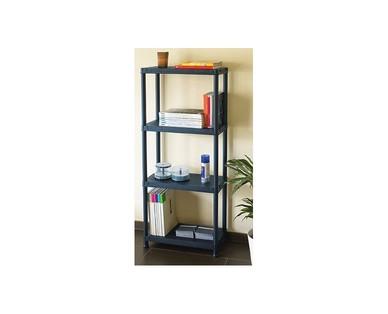 WORKZONE 4-Tier Resin Shelving - Aldi - US - Specials archive