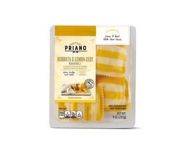 Priano Tomato & Basil or Burrata & Lemon Zest Ravioli - Aldi - US ...