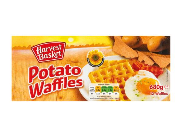 12 Potato Waffles - Lidl - Ireland - Specials archive