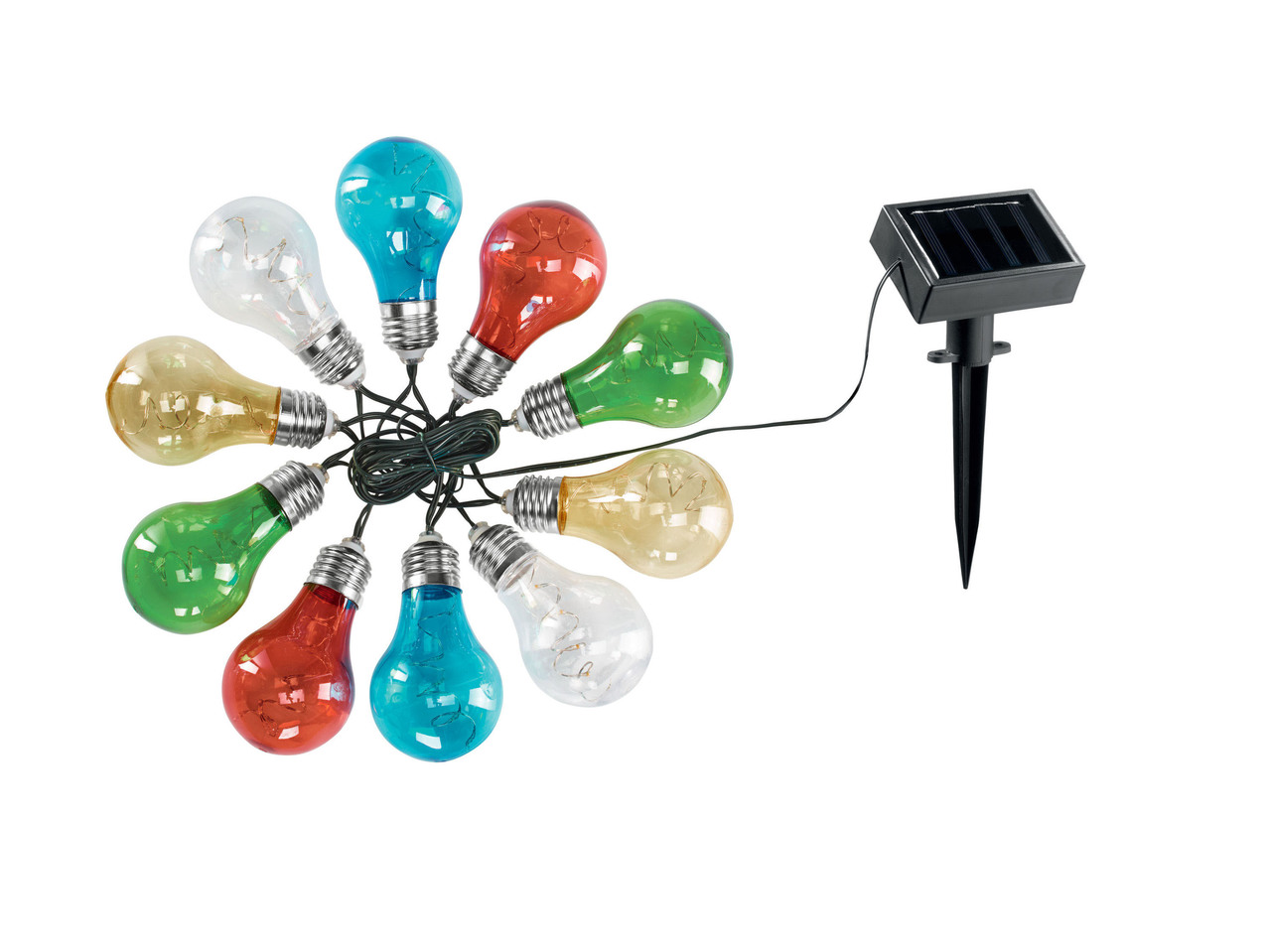 Solar Bulb String Lights - Lidl - Ireland - Specials archive