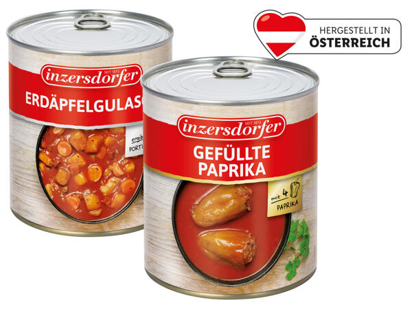 Inzersdorfer Fertiggericht - Lidl - Österreich - Archiv Werbeangebote