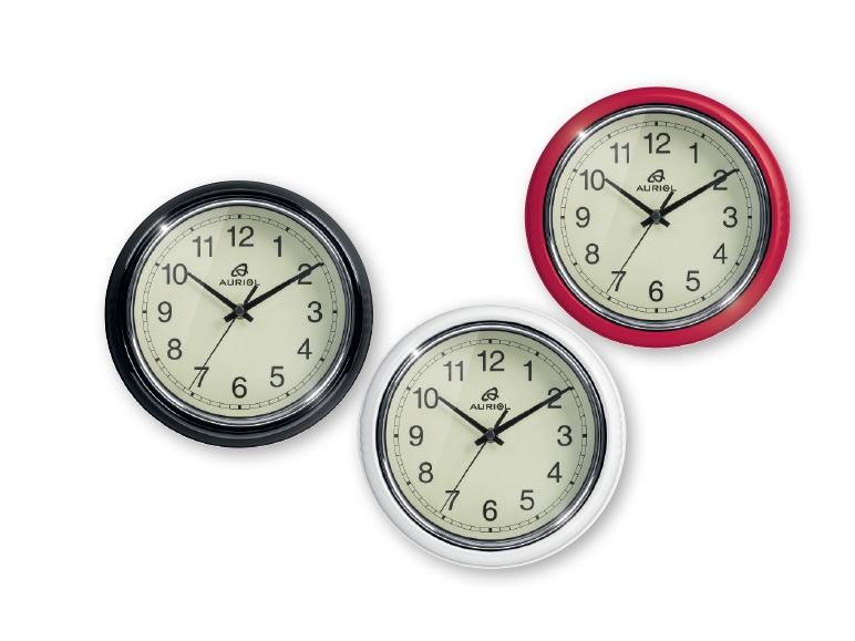 Auriol Wall Clock - Lidl - Northern Ireland - Specials archive