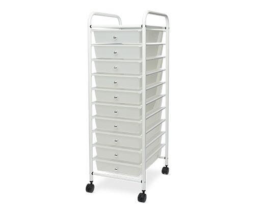 Huntington Home 10-Drawer Rolling Storage Cart - Aldi - US - Specials ...