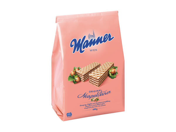 Manner Neapolitan Wafer Sandwich - Lidl - Great Britain - Specials archive