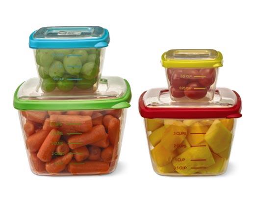 Crofton 8-Piece Durable Food Storage Set - Aldi - US - Specials archive