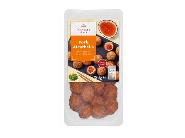 Vitasia Fried Pork Meatballs - Lidl - Great Britain - Specials archive