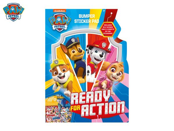 Paw Patrol Bumper Sticker Pad - Lidl - Great Britain - Specials archive
