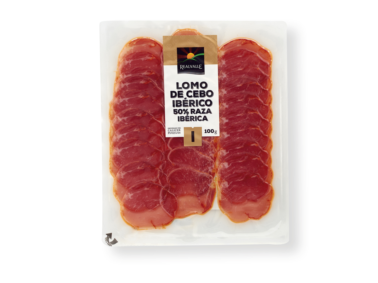 'Realvalle(R)' Lomo de cebo ibérico - Lidl - España - Archivo de ofertas