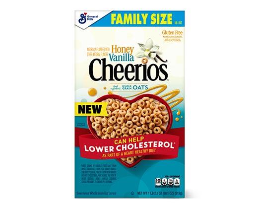 General Mills Cinnamon or Honey Vanilla Cheerios - Aldi - US - Specials ...
