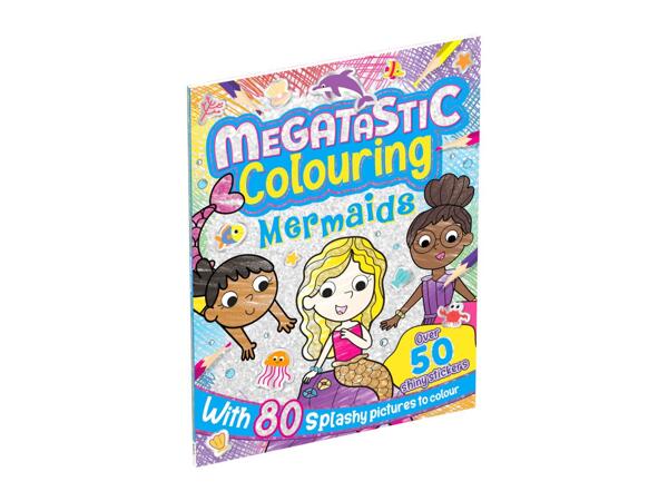 Megatastic Colouring Book - Mermaids - Lidl - Great Britain - Specials ...