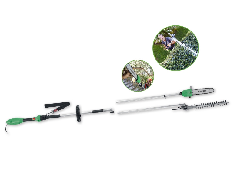 Florabest 900W 2-in-1 Long Reach Hedge Trimmer/Pruner - Lidl - Northern ...