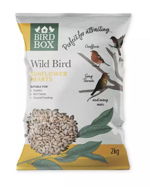 Sunflower Hearts 2kg - Aldi - Great Britain - Specials archive