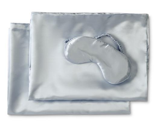 Huntington Home 2-Pack Satin Pillowcase and Eye Mask Set - Aldi - US ...