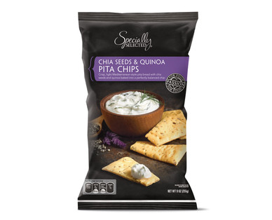 Specially Selected Chia Seeds & Quinoa or Ancient Grain Pita Chips ...