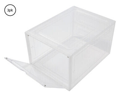 Stackable Shoe Box 3pk - Aldi - Australia - Specials archive
