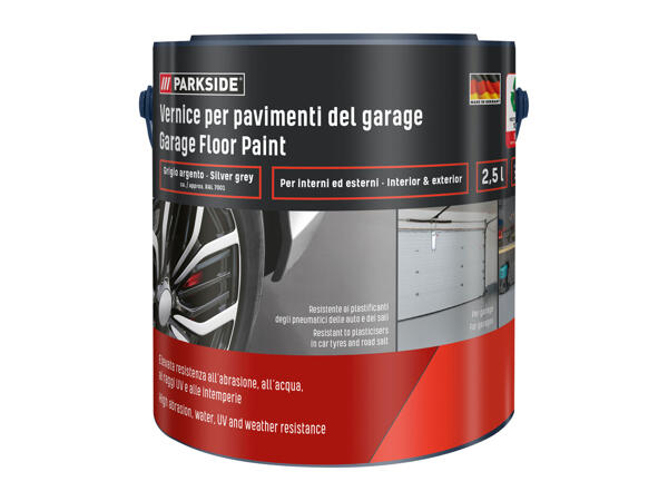 Parkside 2.5L Garage Floor Paint - Lidl - Great Britain - Specials archive