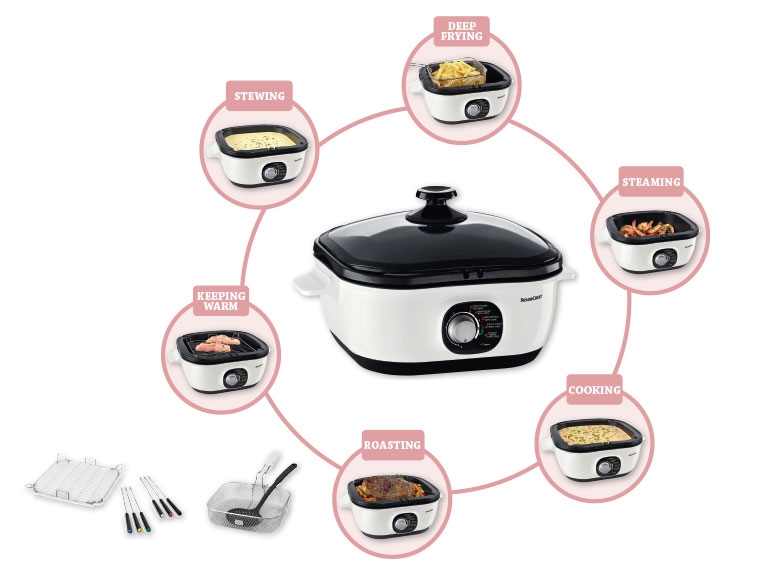 Silvercrest Kitchen Tools 1,500W Multi-Cooker - Lidl - Northern Ireland ...