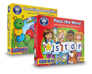 Orchard Toys Learning Games - Aldi - Australia - Specials archive